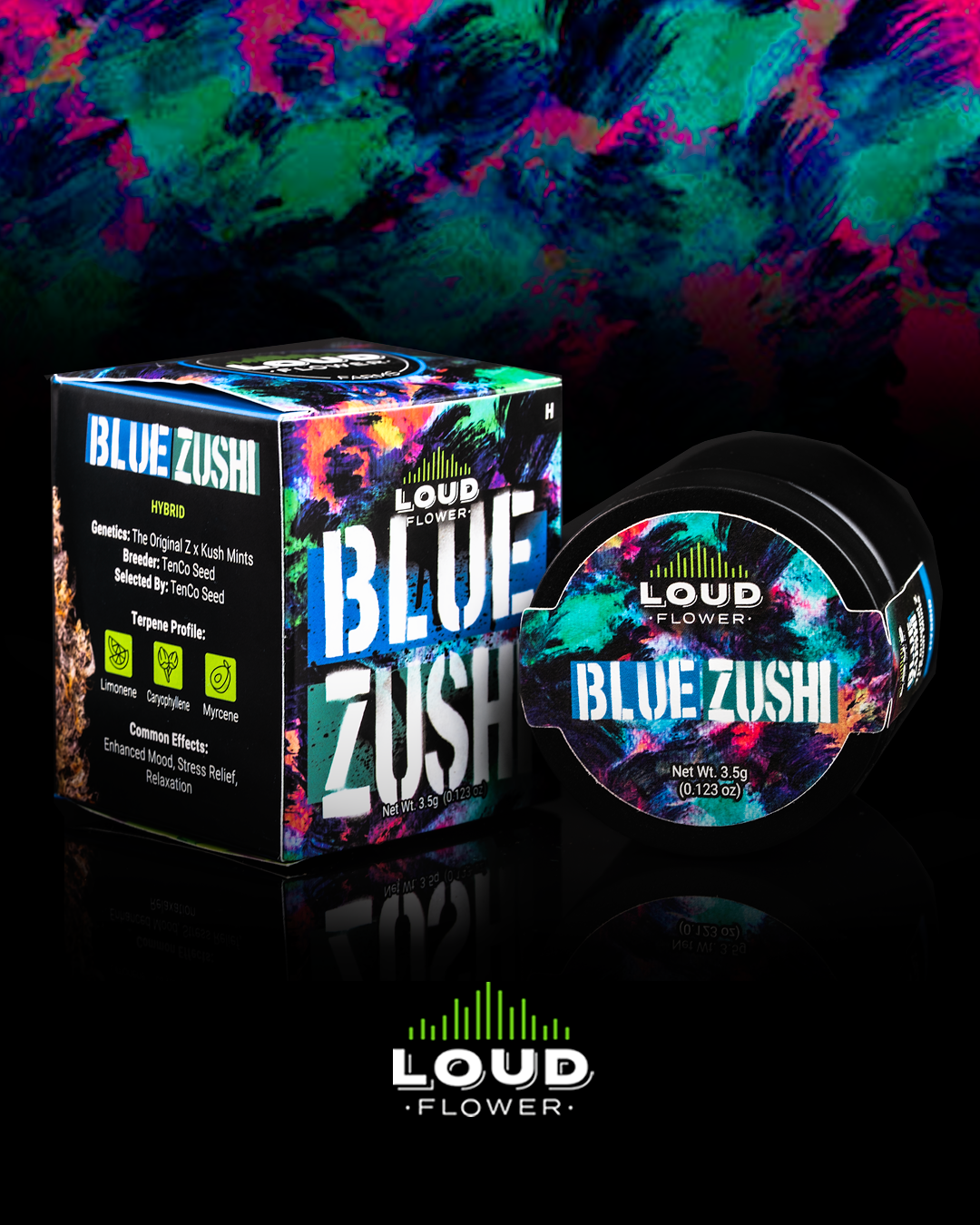 Blue Zushi 3 5g Prepack Amazing Budz Adrian Medical