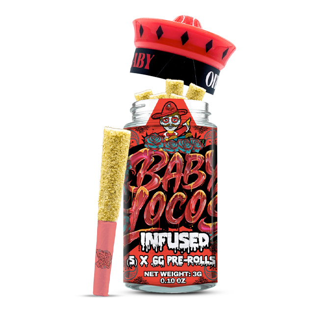 GO LOCO - HORCHATA DE STRAWBERRY INFUSED PREROLL 5-PACK 3G