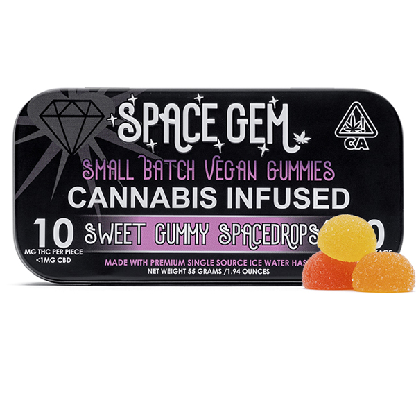 SPACE GEM - SWEET GUMMY SPACE DROPS - 100 MILLIGRAMS