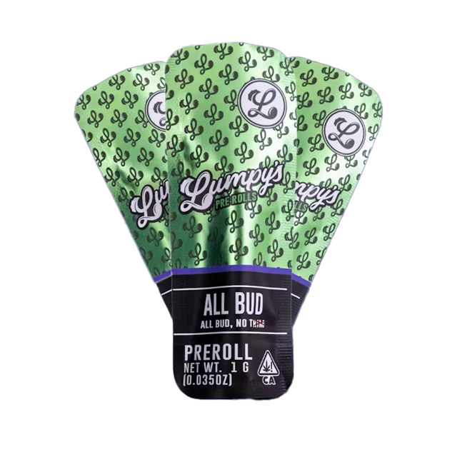 LUMPY'S FLOWERS - LAX PREROLL 1G - 1 g