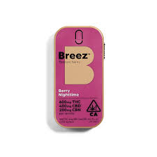 BREEZ - BERRY NIGHTTIME SPRAYS (600 MG THC + 400 MG CBD + 200 MG CBN ...