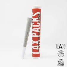 LAX PACKS - Banana Rainbow Haze Preroll - 1 g