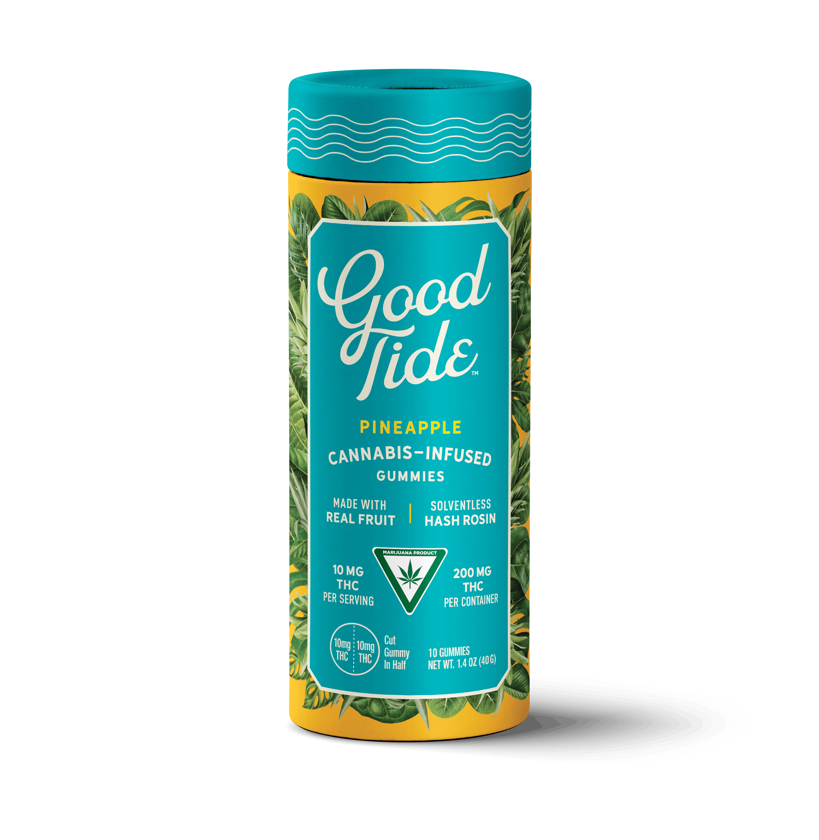 GOOD TIDE - Pineapple Hash Rosin 100 Milligrams