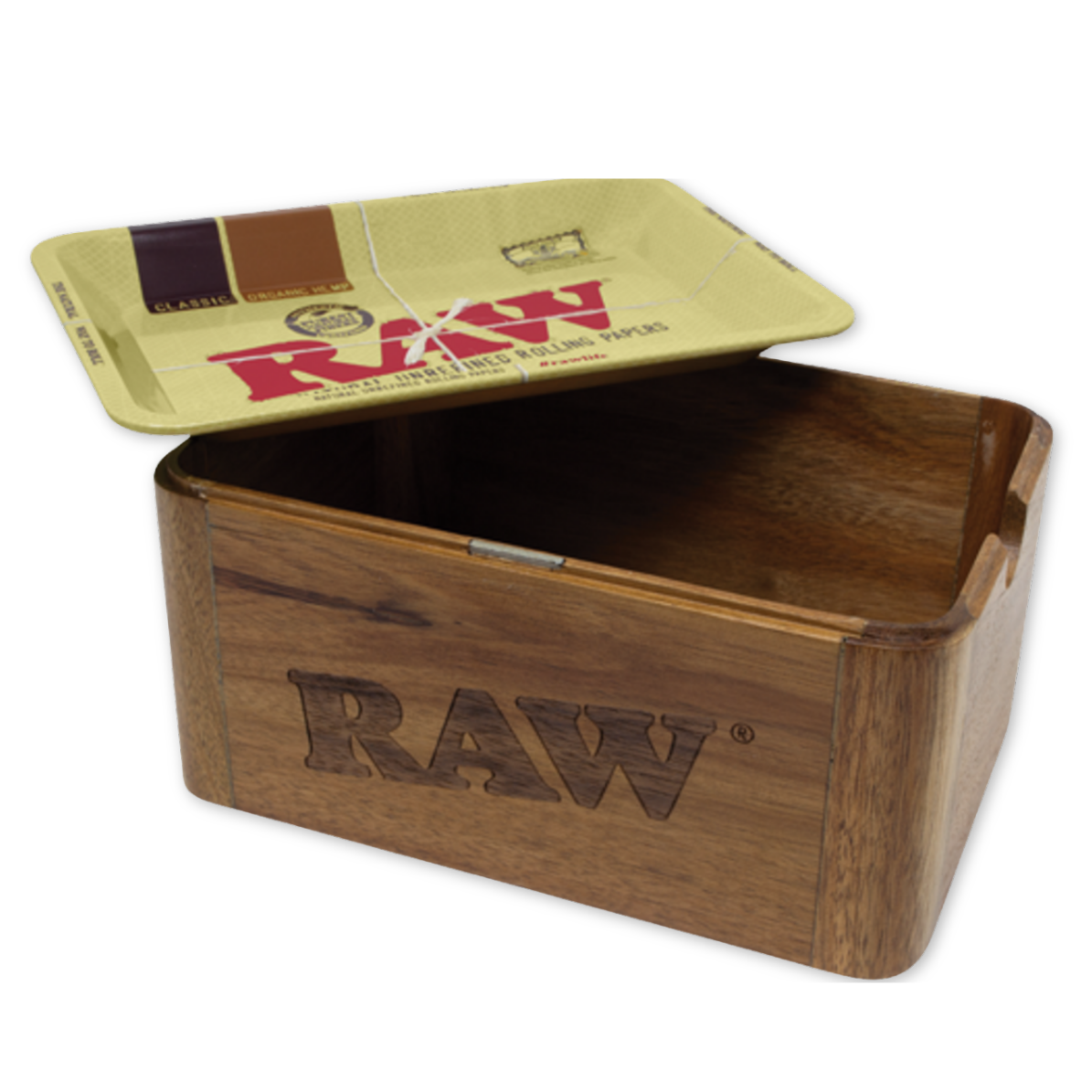 RAW - RAW CACHE BOX WITH TRAY LID | MINI