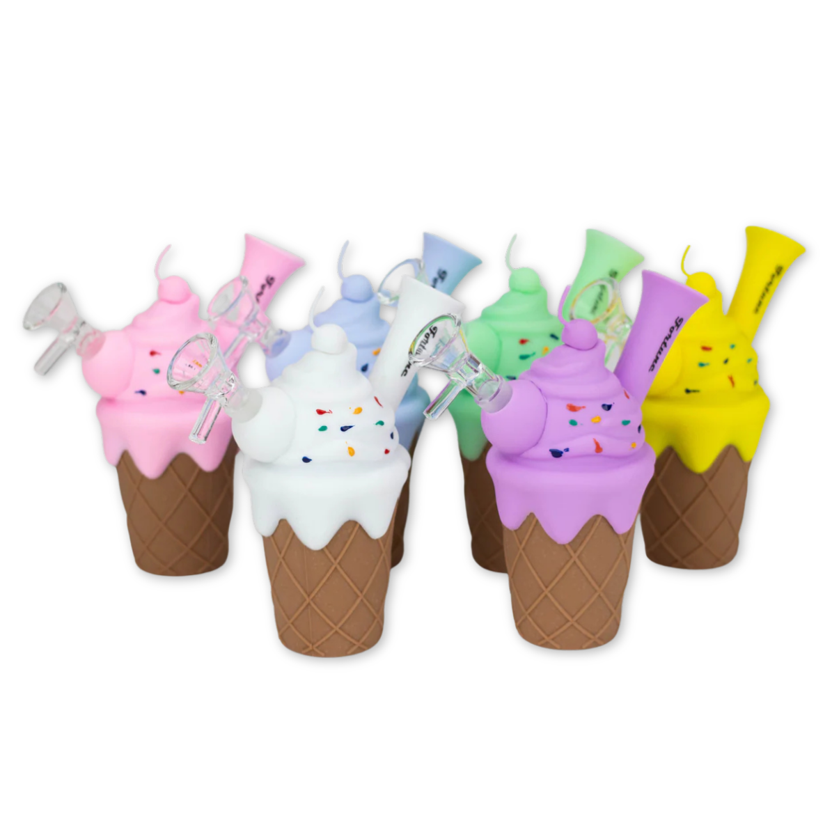 NIRVANA - PIPE | ICE CREAM | SILICONE | ASSORTED COLORS