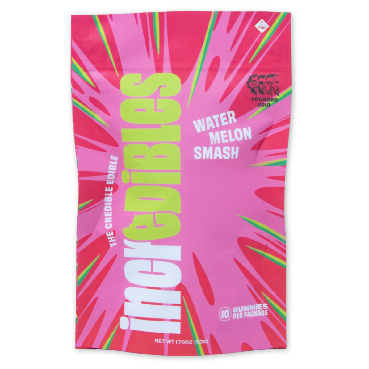 INCREDIBLES - GUMMY | WATERMELON SMASH | 100MG | 10PK