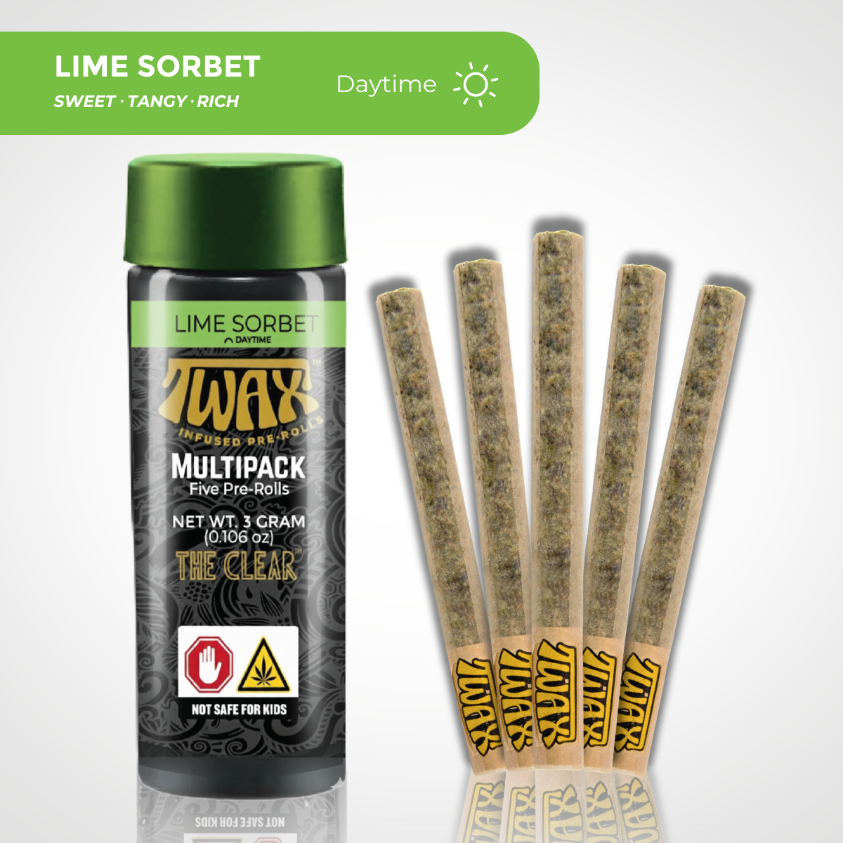 TWAX - Twax - Lime Sorbet - 3 g - 5 Pack