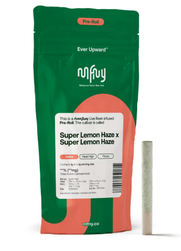MFNY | Super Lemon Haze x Super Lemon Haze | 4PK .75G INFUSED PRE-ROLLS ...