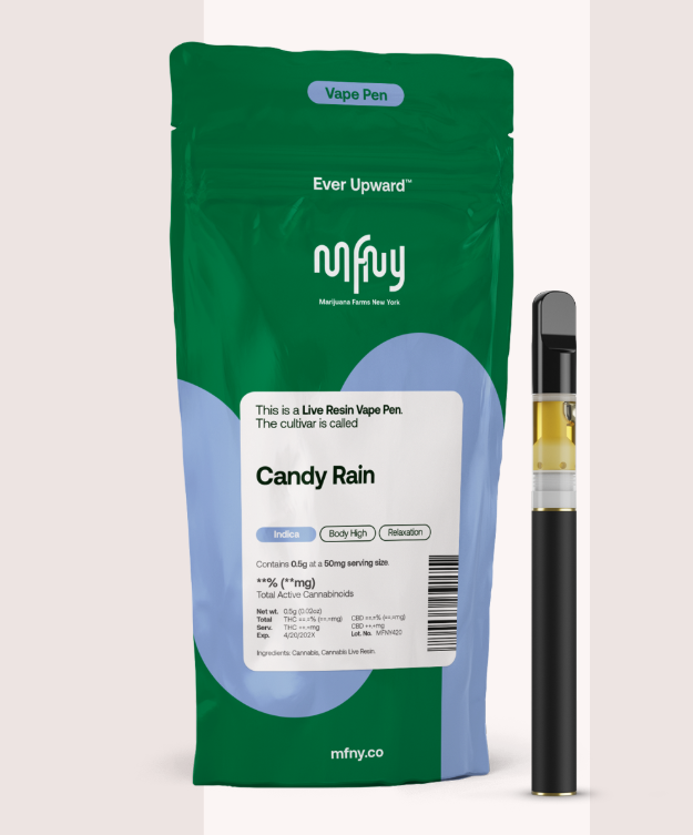 MFNY | Candy Rain | .5g Live Resin AIO – Premium Cannabis Products Near Me