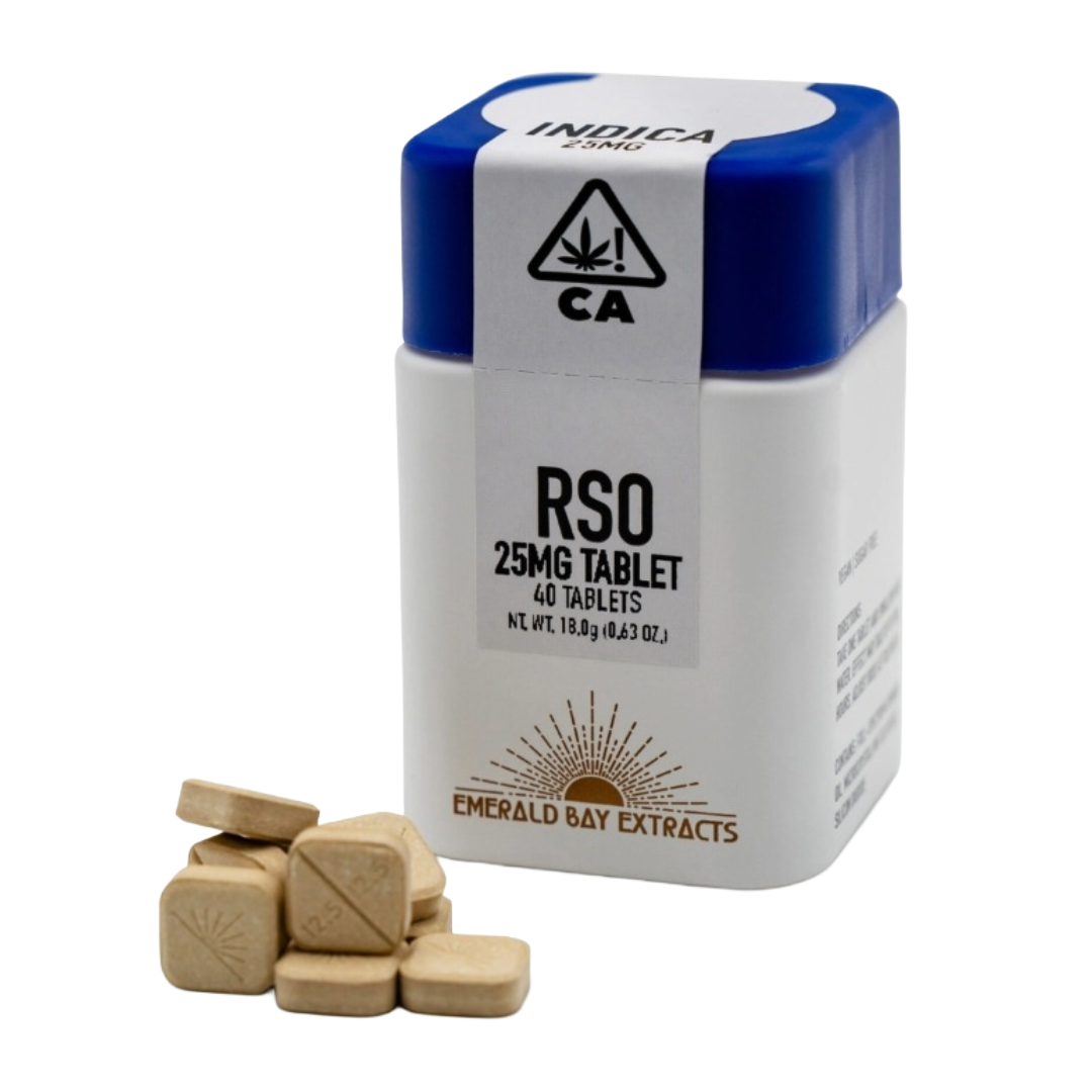 EMERALD BAY EXTRACTS - WATERMELON Z 25MG RSO TABLET 40 PACK