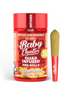 JEETER - 5-0.5G BABY JEETER APPLES AND BANANAS 5PK INFUSED PREROLLS