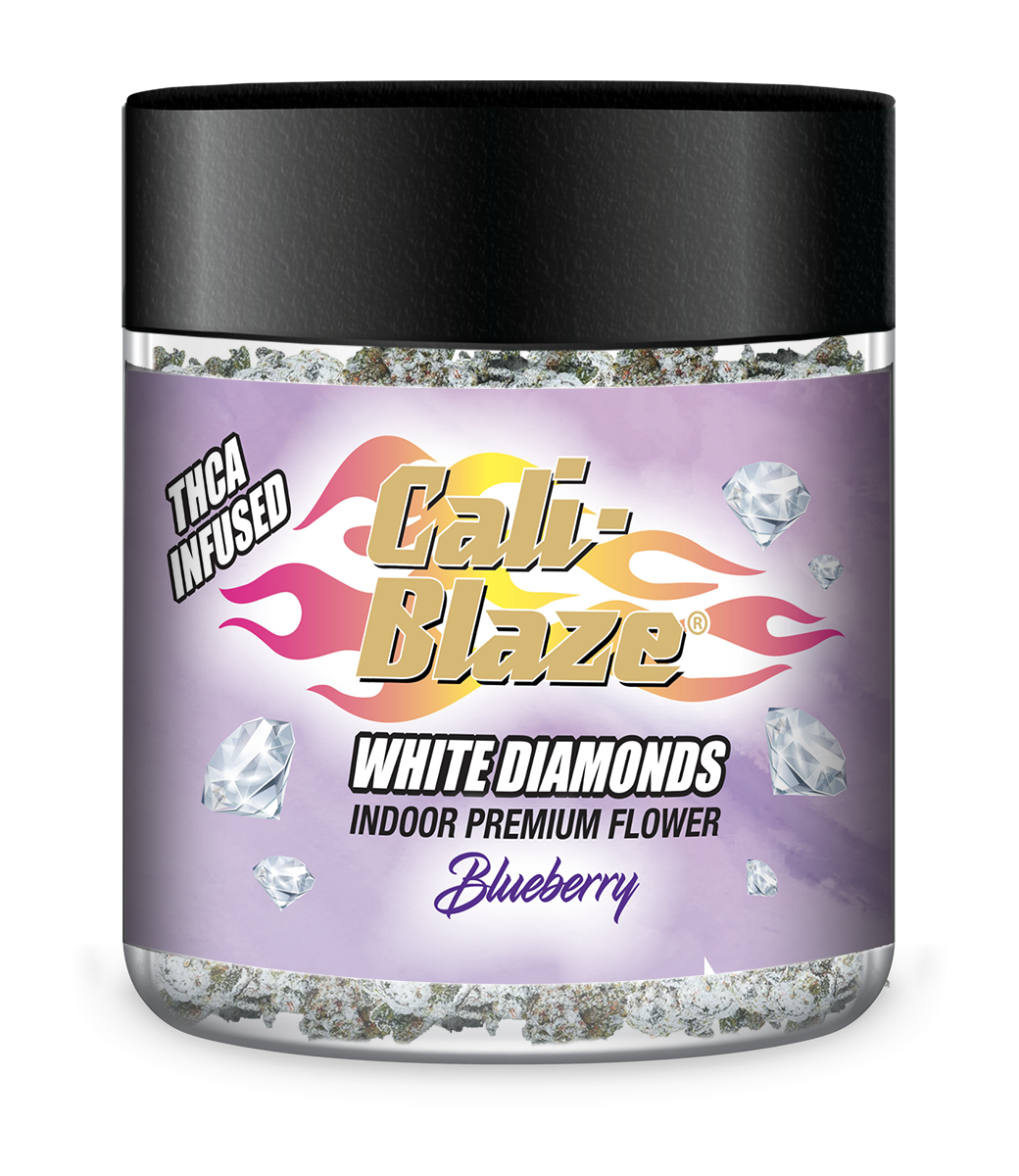 CALI-BLAZE - Blueberry White Diamond Infused
