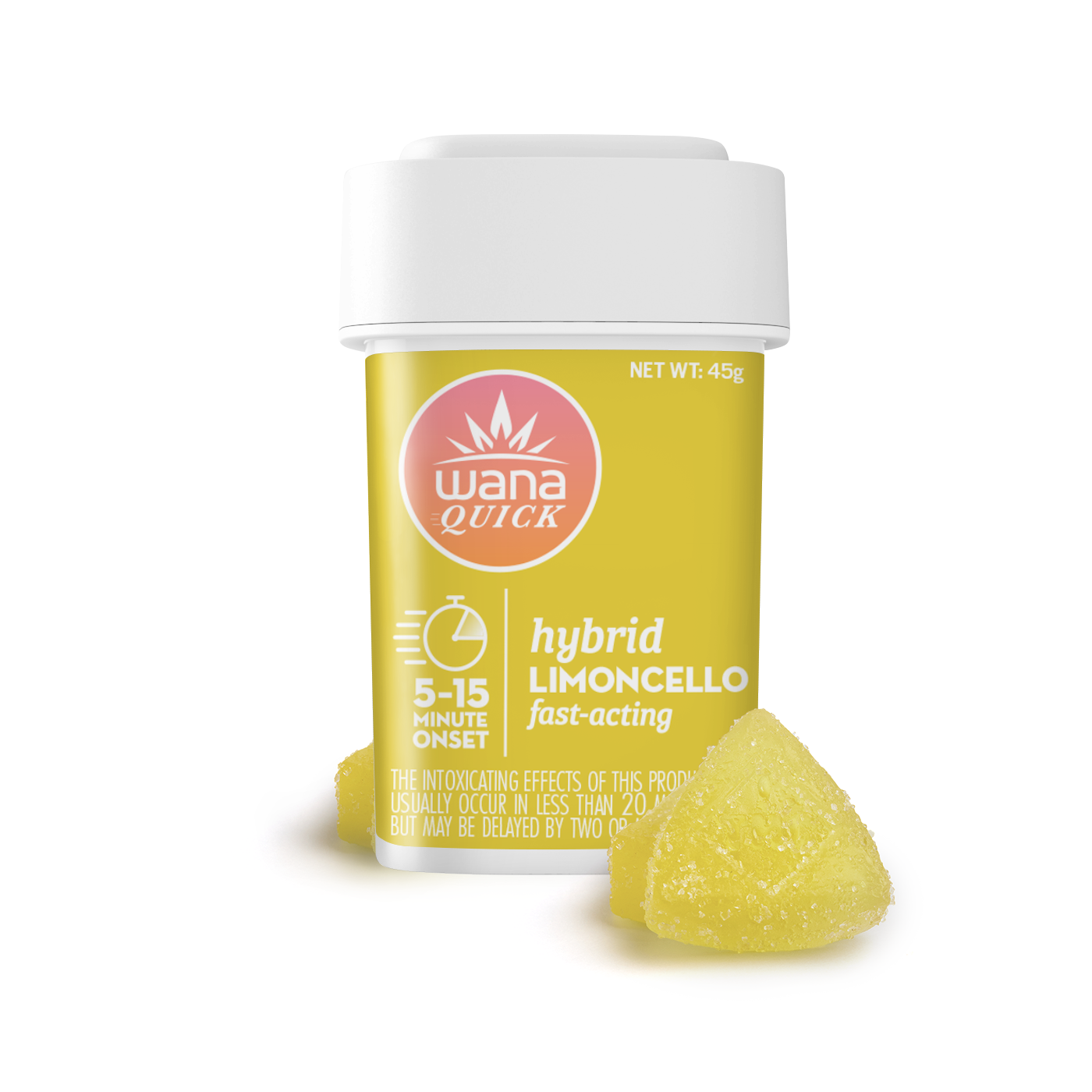 WANA - Quick Limoncello Gummies - 100 mg - 10 Pack