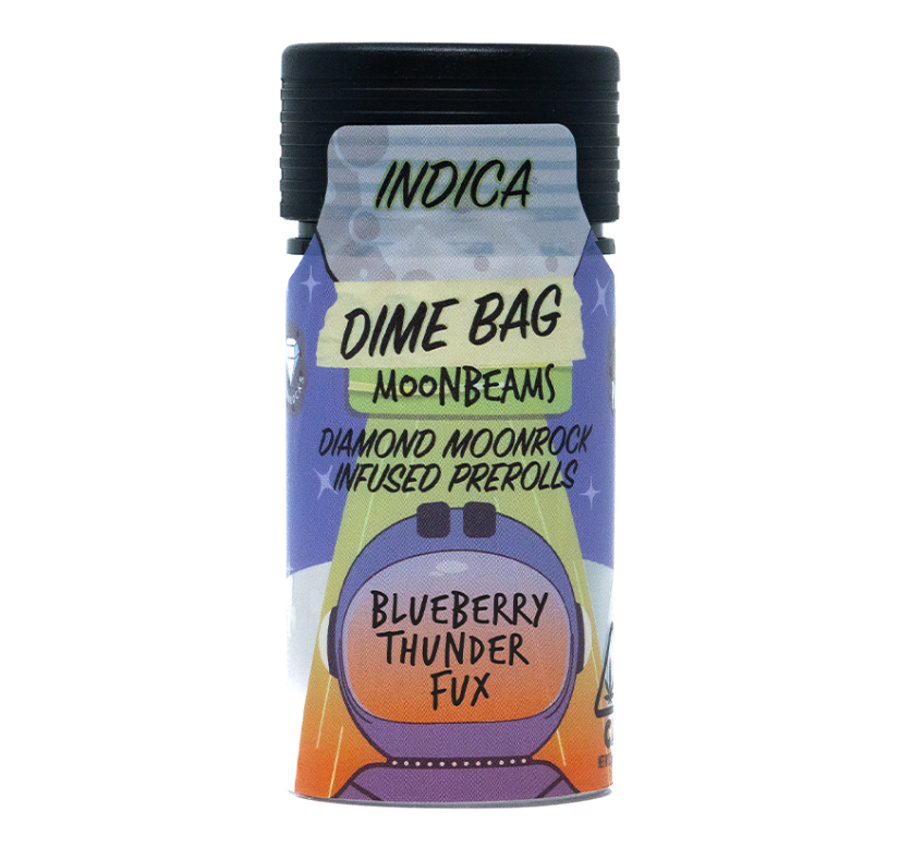 DIME BAG | MOONBEAMS | PACK | BLUEBERRY THUNDER FUX | 2.5G – Premium ...