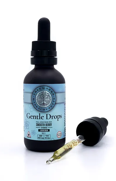 TREEWORKS - Gentle Drops | 900 mg CBD : 90 mg THC