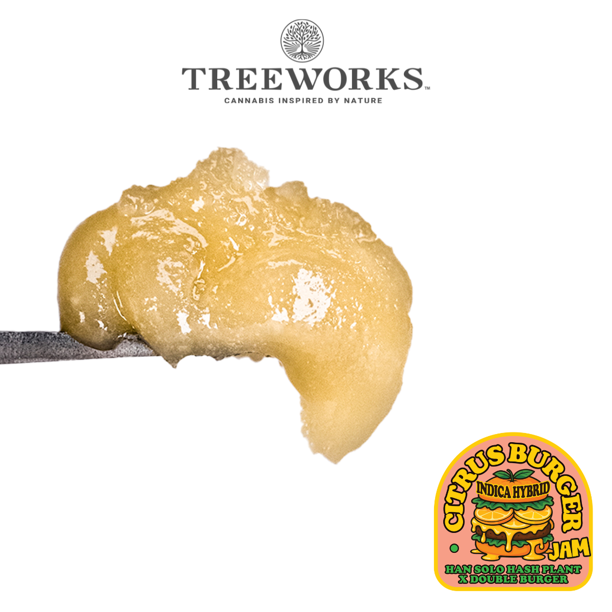 TREEWORKS - Citrus Burger | Live Jam Dab - 1 g