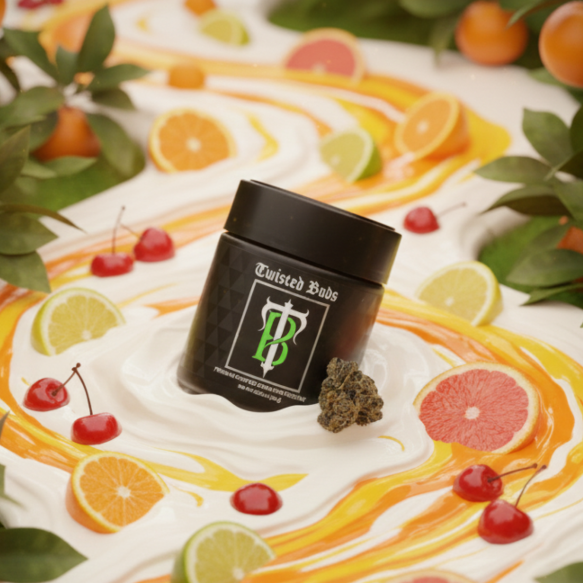 TWISTED BUDS - Satsuma Sherbet - 3.5 g